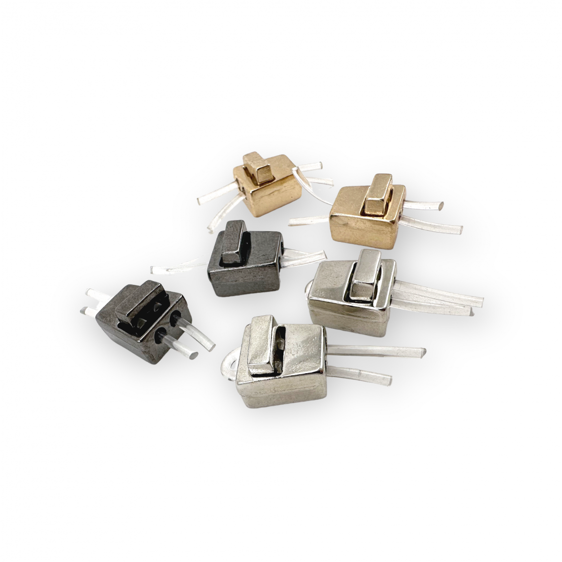 Stoperler - Kordon Uçları - İki Delikli Stoper 3 mm Kordon Girişli ...